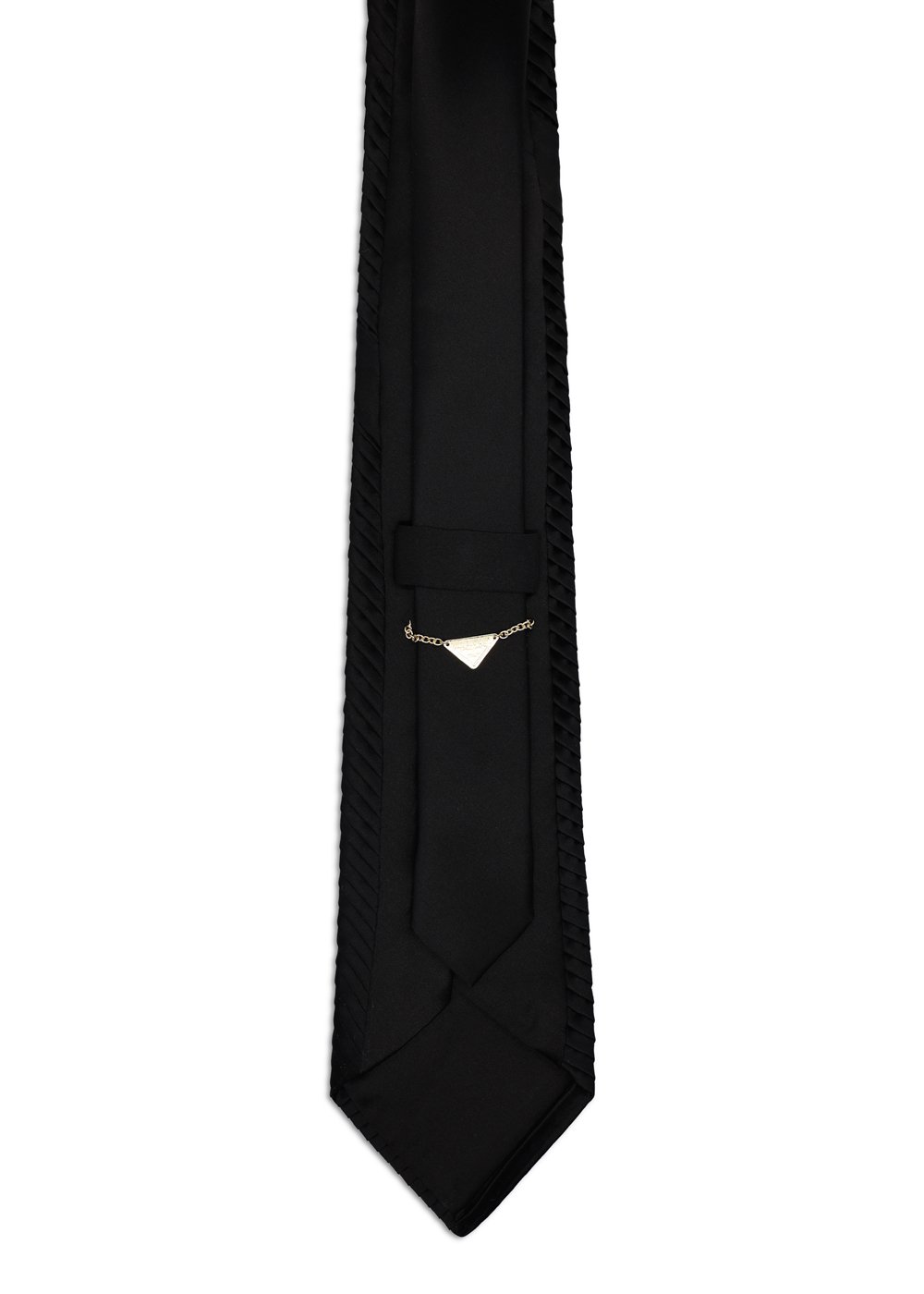 Cravatta Plissè Nera con Swarovski Demi LordNUOVO - Vitaliano